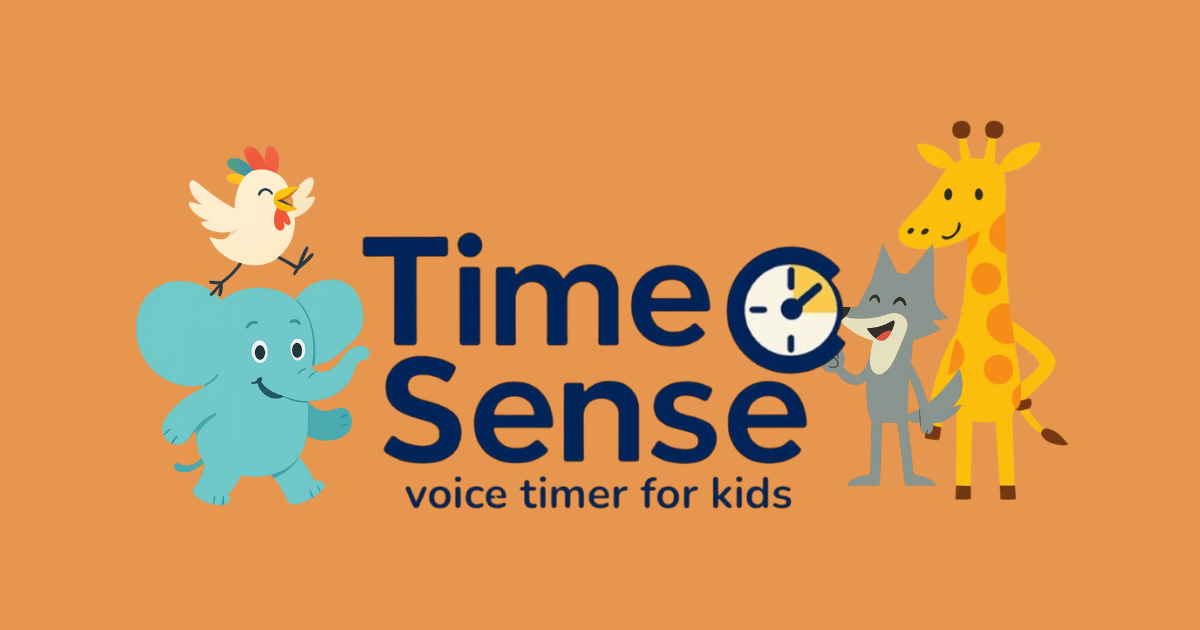 TimeSense - 子どもが"時間を感じて"動く、知育時計 × 声かけタイマーアプリ